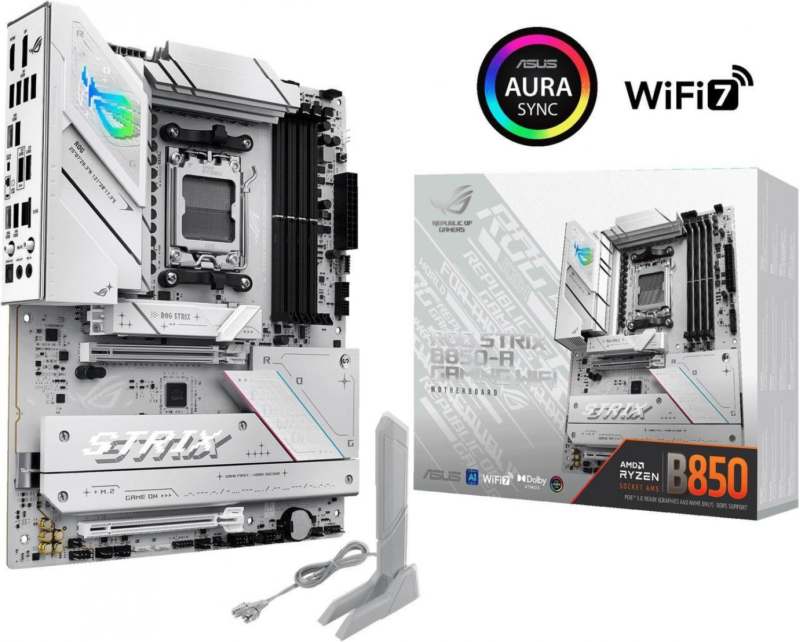 ASUS AM5 RoG StriX B850-A GAMING WIFI Motherboard | RAMPC ROSARIO